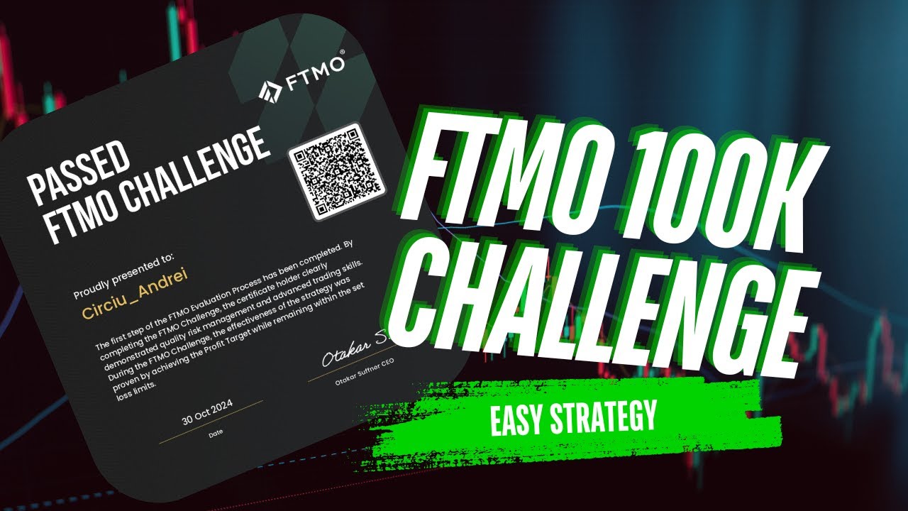 FTMO 100K CHALLENGE (PASSED IN 8 DAYS) EASY STRATEGY - YouTube