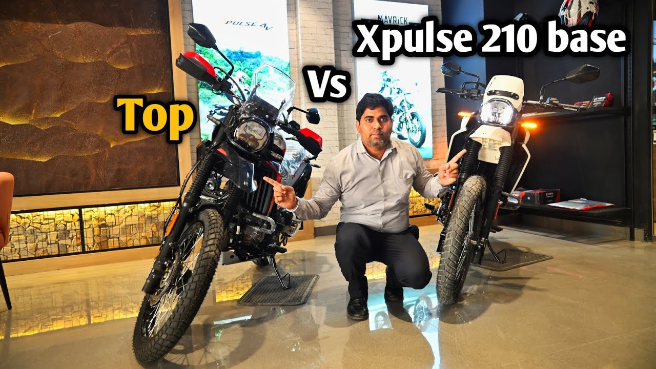 Comparison Video Hero Xpulse 210 Base Model Vs Top Model ! आपको क्या ...