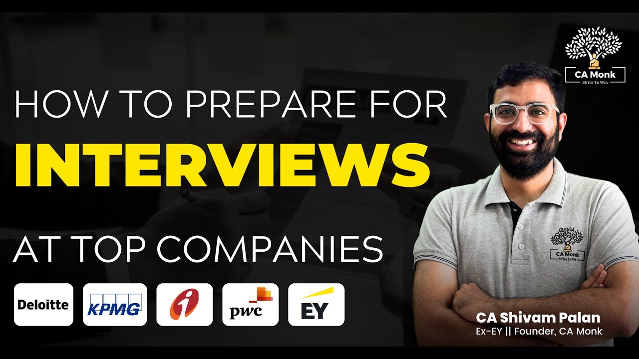 GIR Pre Kick off! How to Prepare for CA Job Interview | Interview ...