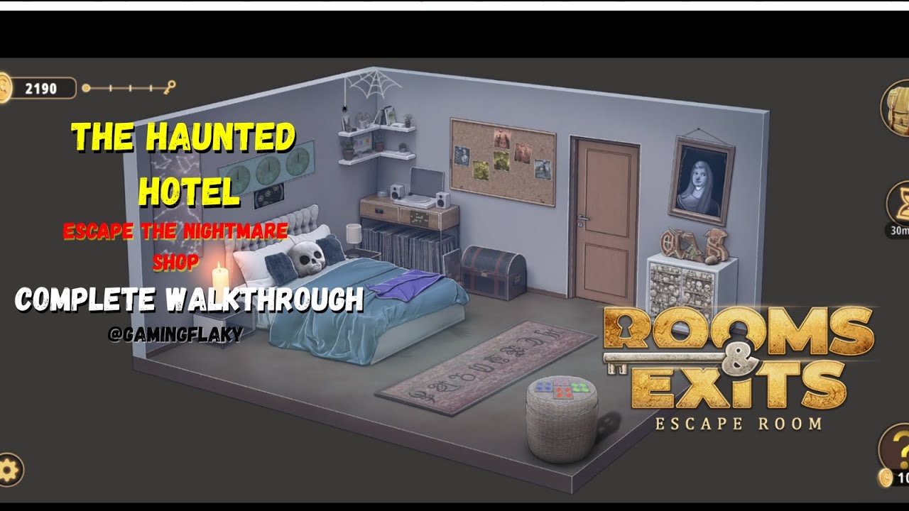 Rooms & Exits Escape The Nightmare Level 1 The Haunted Hotel | Latest ...