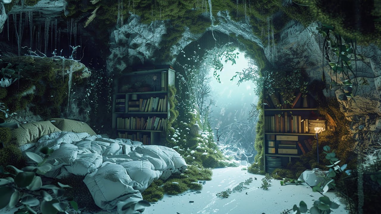 The Howling Chorus of Winter's Symphony | Wind and Snow Build to a ...