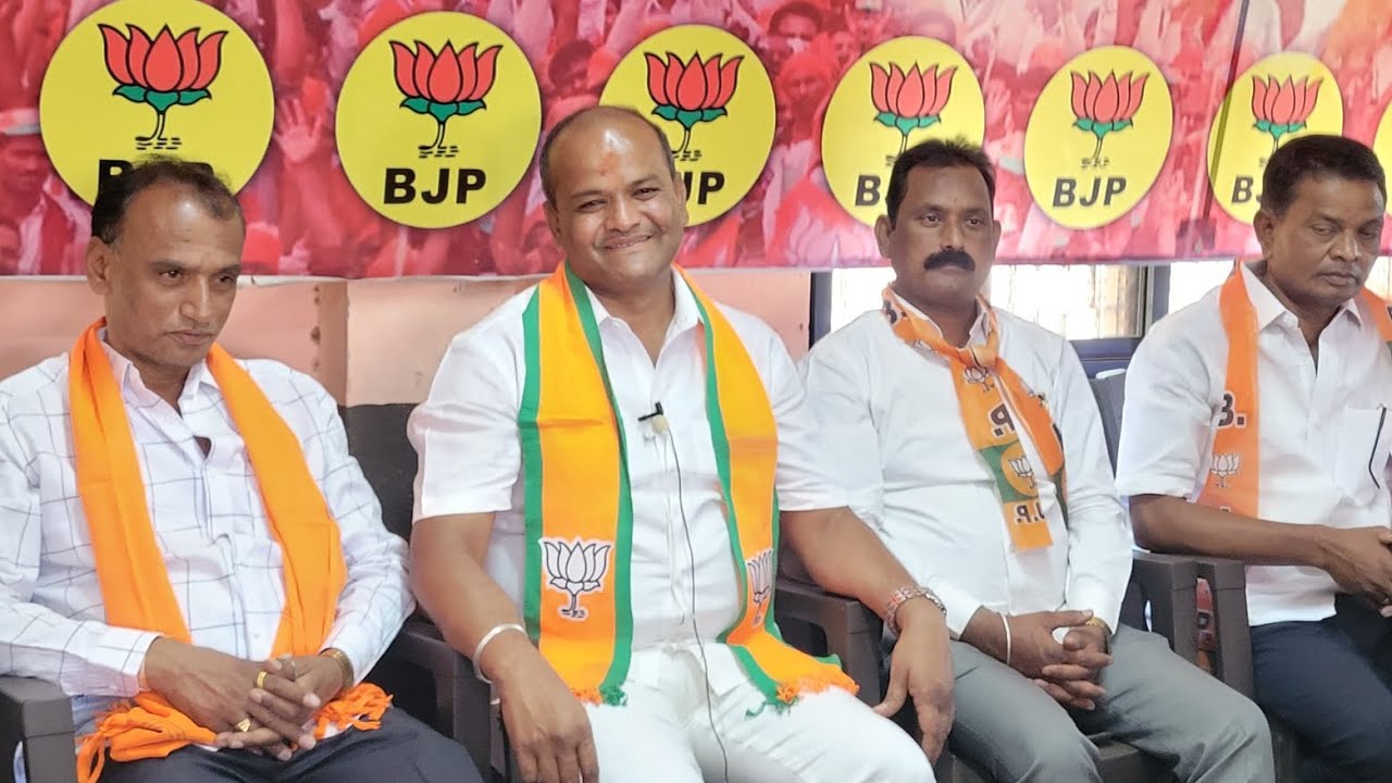 BJP Mla Sharanu Salgar press meet By Vijay Sankalp Yatra /Bk Tak ...