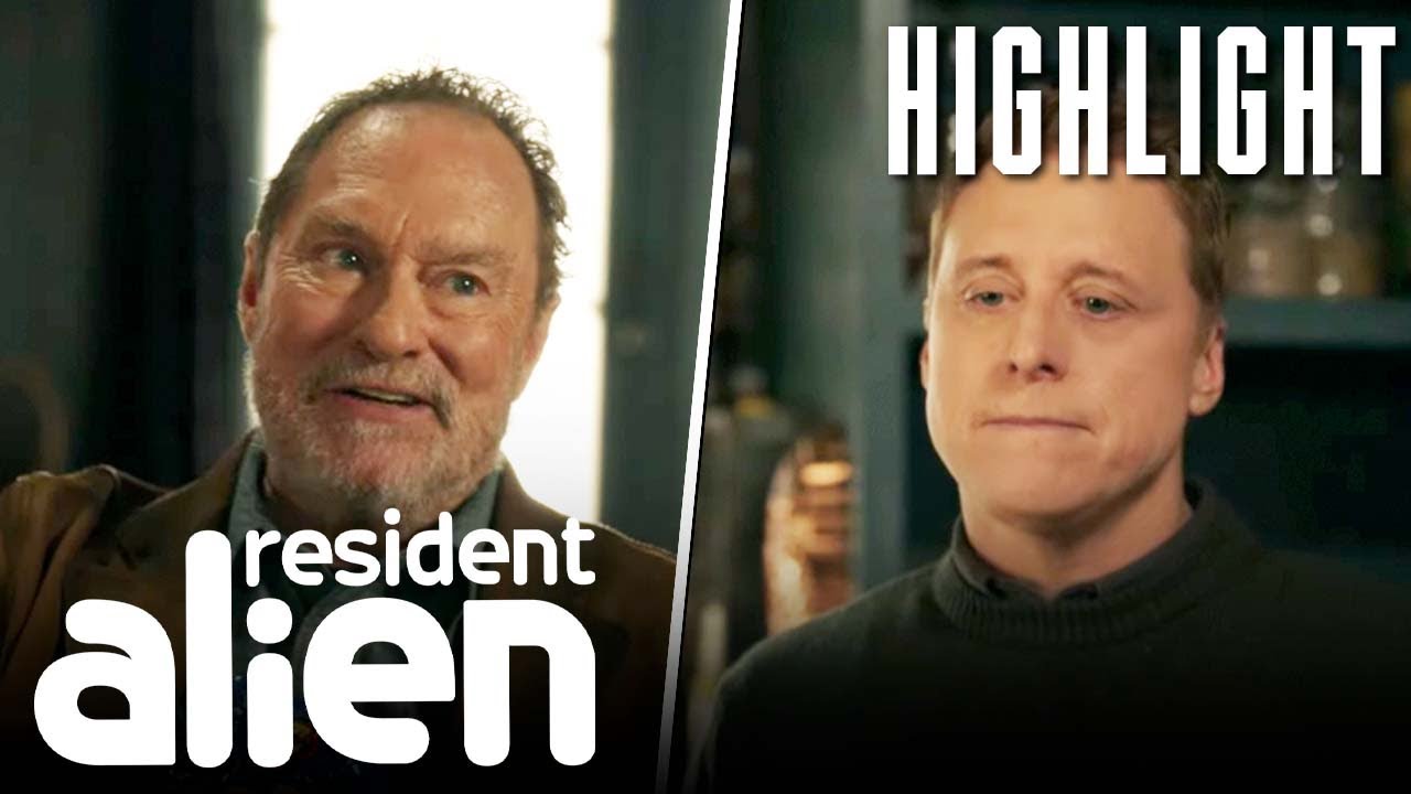 Harry Isn't Fooling His Father | Resident Alien (S4 E7) | SYFY - YouTube