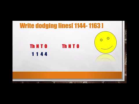 Class-1 Dodging lines (2) - YouTube