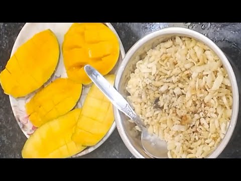 Chira and Mango | Jalpan | Assamese | Breakfast Recipe | Rice |.Home ...