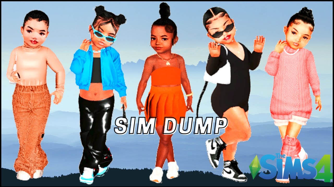 [Patreon] Female Toddler Sim Dump | CC Folder and Sim Download || SIMS ...