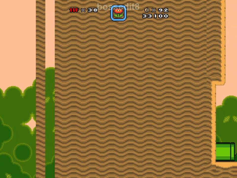 Super Mario Bros. X (SMBX) Custom Level - Random Forest Area - YouTube