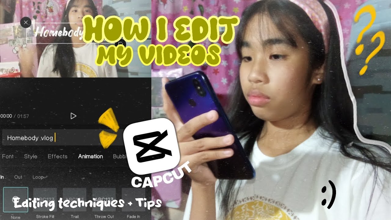 How I edit my videos using Capcut🎥| Editing techniques and tips! - YouTube