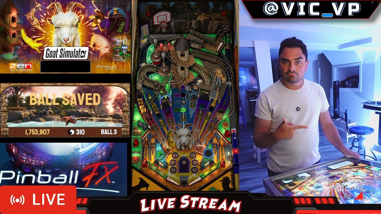 Pinball FX - Goat Simulator Pinball... Can i Beat it?? - YouTube