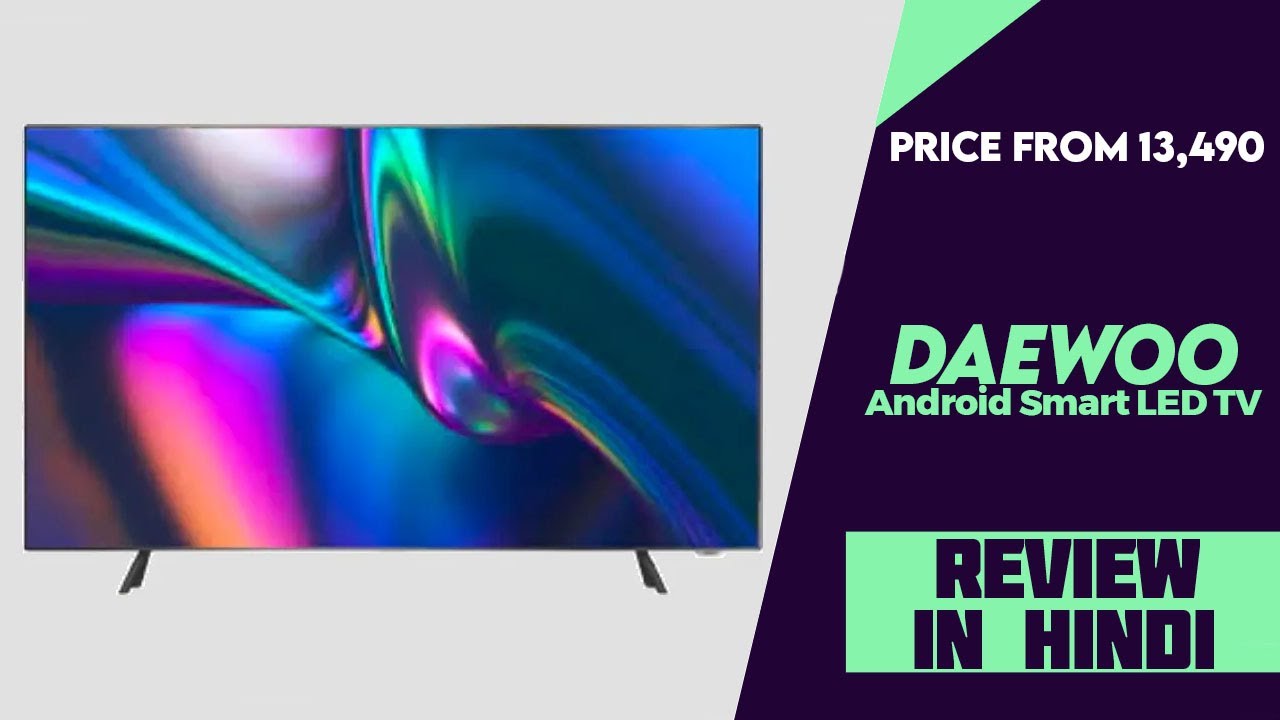 DAEWOO DW32S 32-inch And DW43S 43-inch Android Smart LED TV Launcehd ...