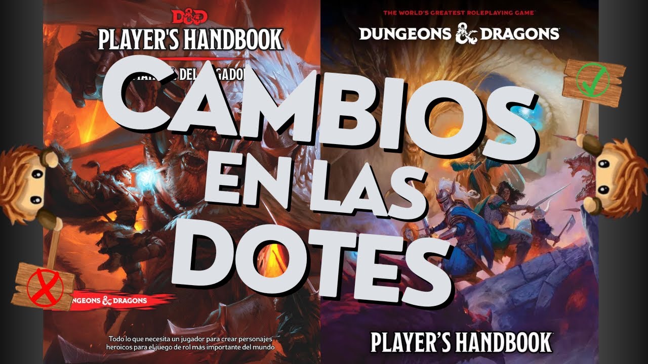 (Casi) todos los cambios en las dotes | D&D en Español - YouTube