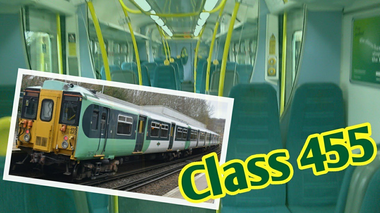 Southern 455 EMU | Interior/Walkthrough | Standard Class | 4 Carriages ...