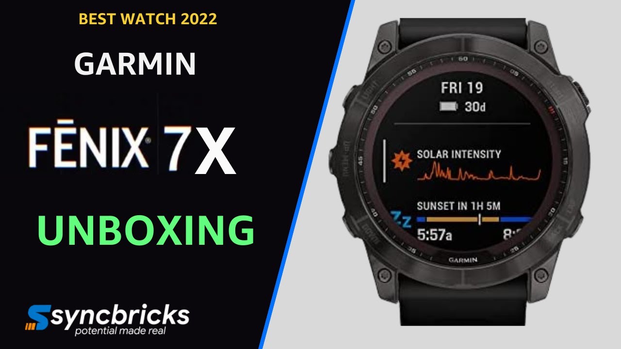 Fenix 7x Solar Sapphire Unboxing: Get Ready To Be Suprised! - YouTube