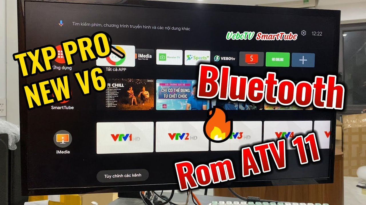 TXP Pro New V6 - Tv Box Android Chính Hãng, Đã Up Rom ATV được tối Ưu, Cài Sẵn App - longmobi ...