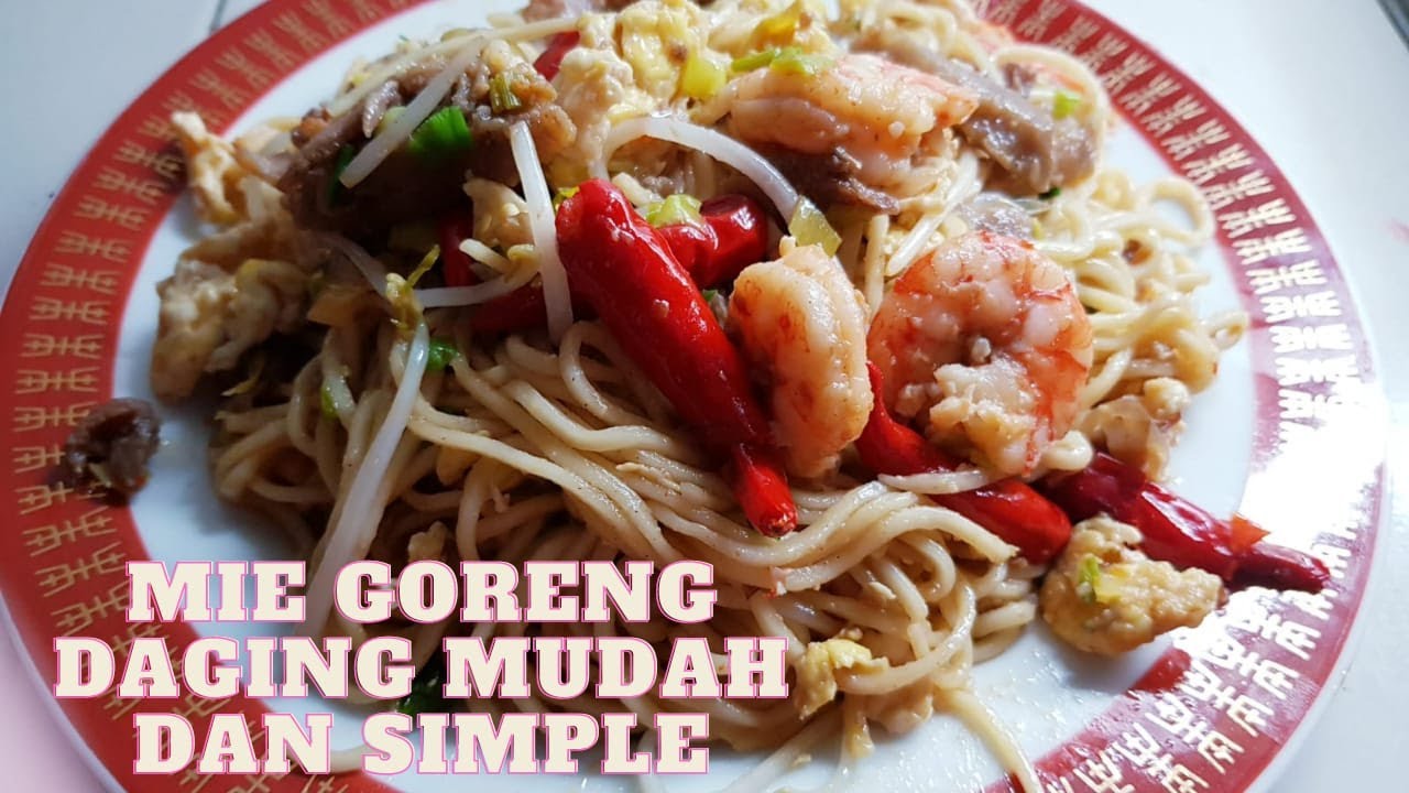 CARA MASAK MIE GORENG ALA TAIWAN | MASAKAN SEDERHANA - YouTube