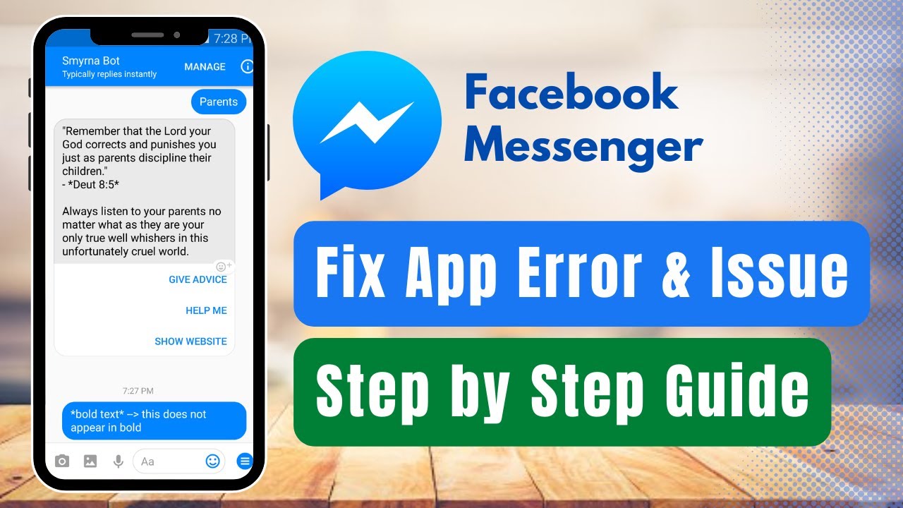 How to Fix Facebook Messenger App ! - YouTube