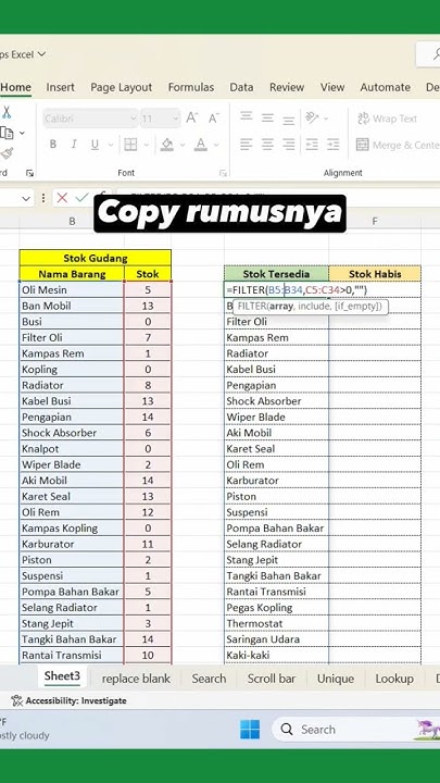 Excel Exceltips Exceltricks Spreadsheets Workhacks Folkative Dagelan Belajarexcel