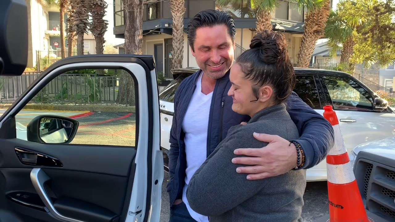 Imad Khalil Gives away a New 2018 Eclipse Cross for Christmas - YouTube