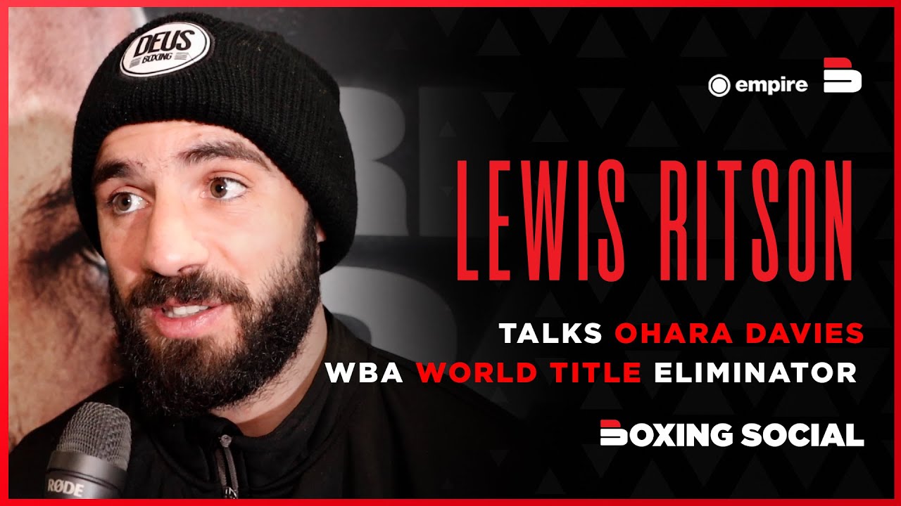 Lewis Ritson On Ohara Davies World Title Eliminator In Newcastle - YouTube