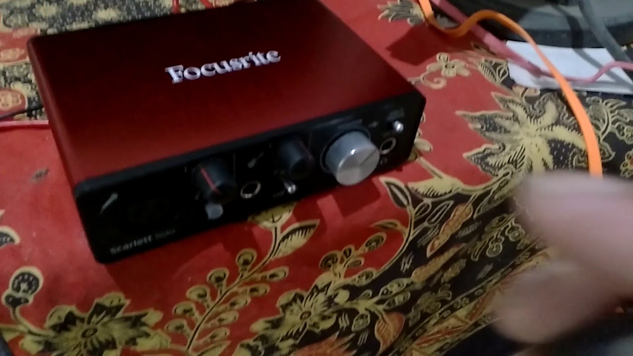 Unboxing Scarlet Focus rite Audio Interface Card - YouTube