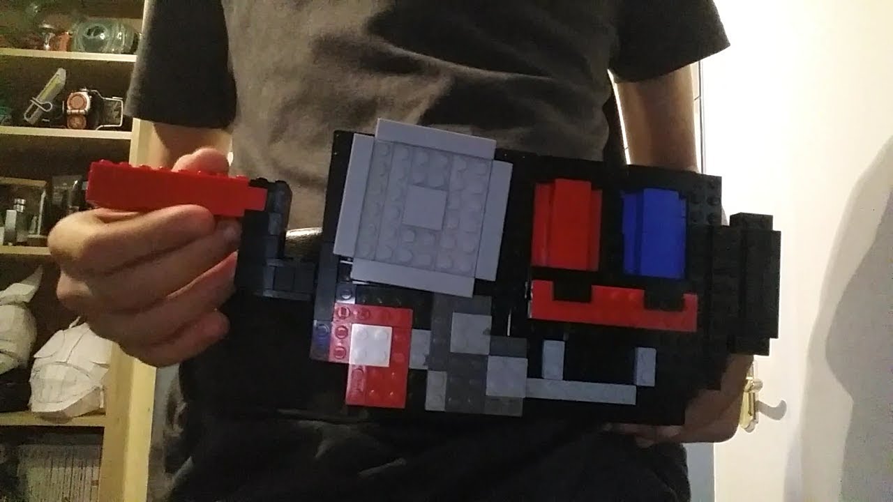 Lego Kamen Rider Build Belt / LEGO 仮面ライダービルドビルドドライバ - YouTube