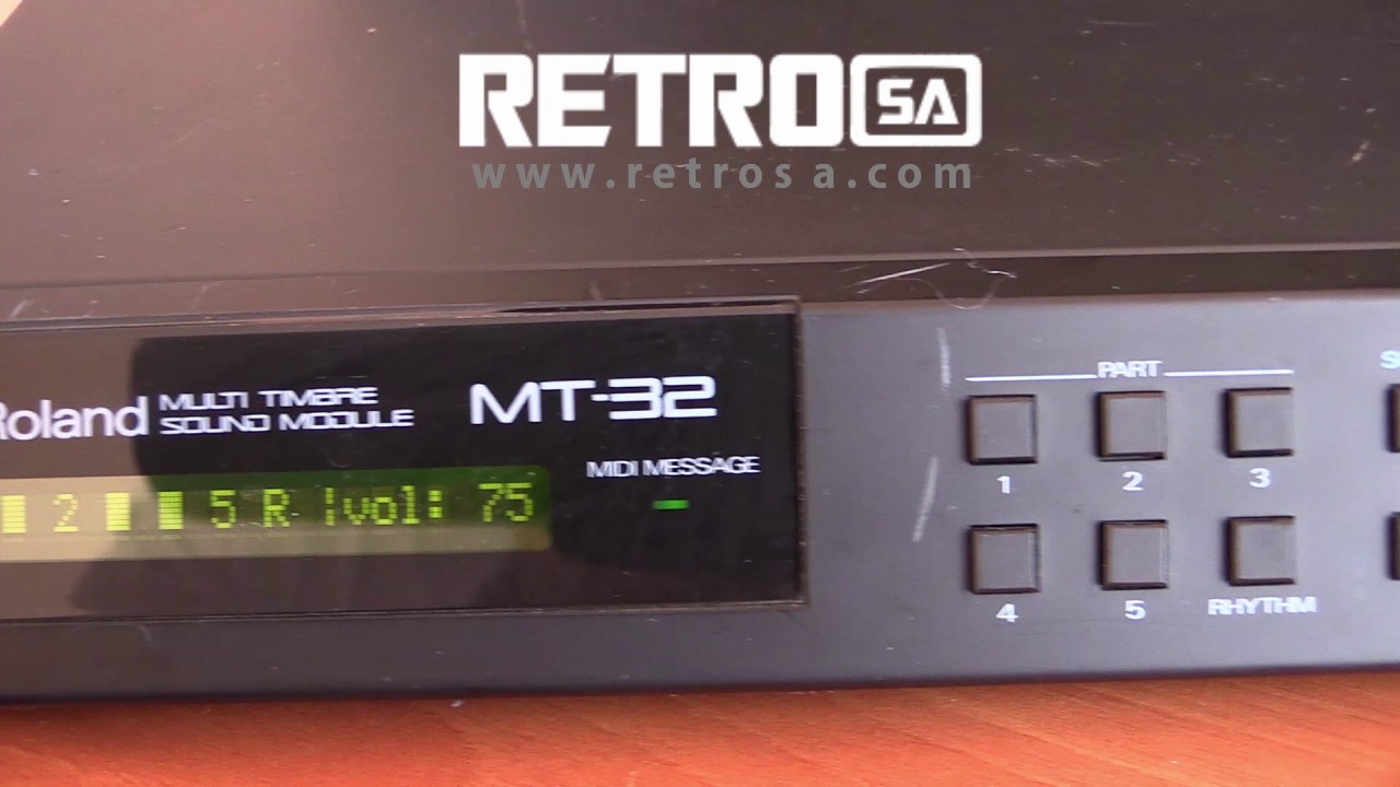 Roland MT-32 - YouTube
