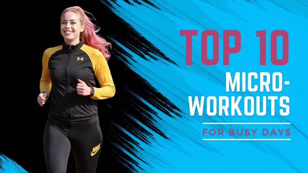 10 Micro-Workouts for Busy Days | Stay Fit Anytime, Anywhere! - YouTube