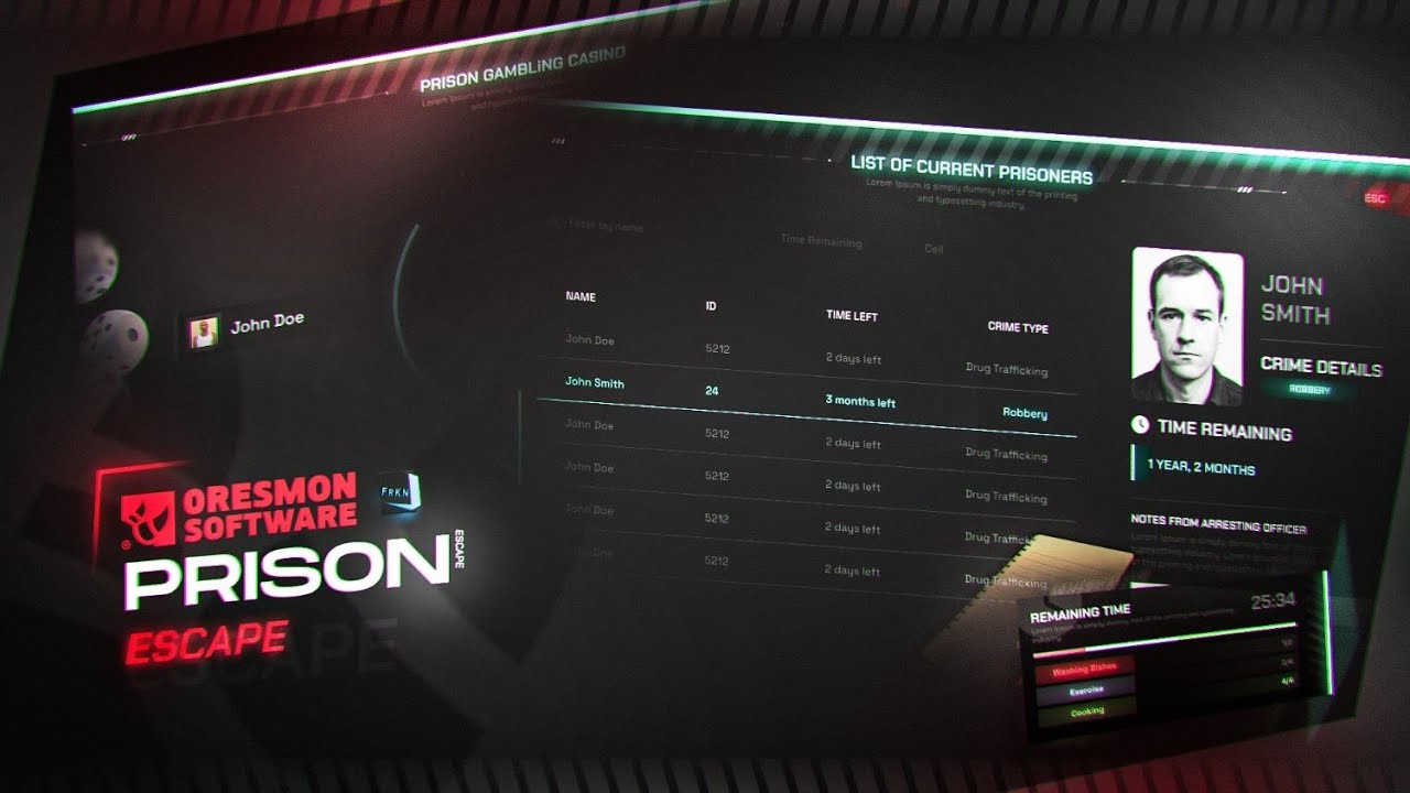 Fivem Prison Script | Escape Missions, In-Prison Jobs & Mini-Games ESX ...