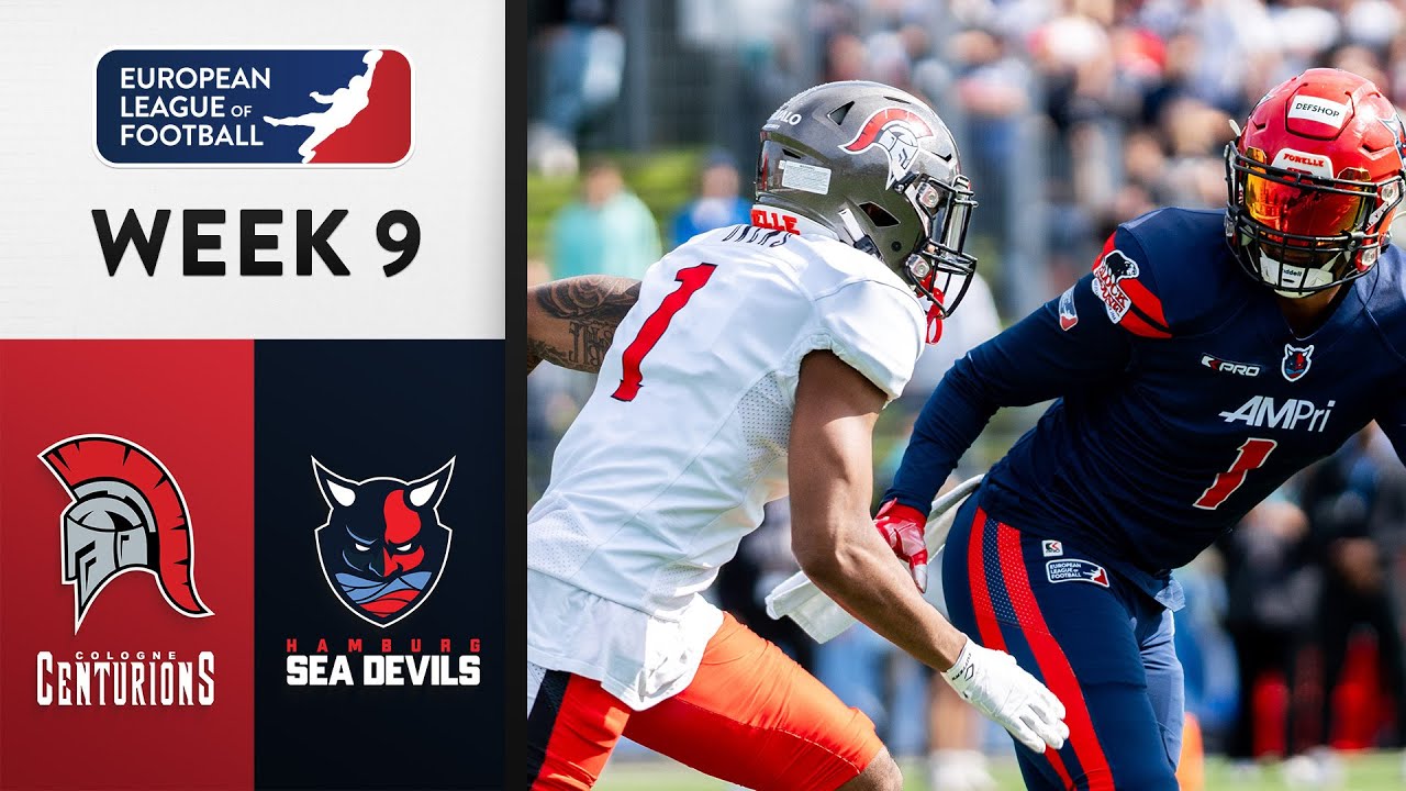 Cologne Centurions @ Hamburg Sea Devils Highlights | Week 9 | Season ...