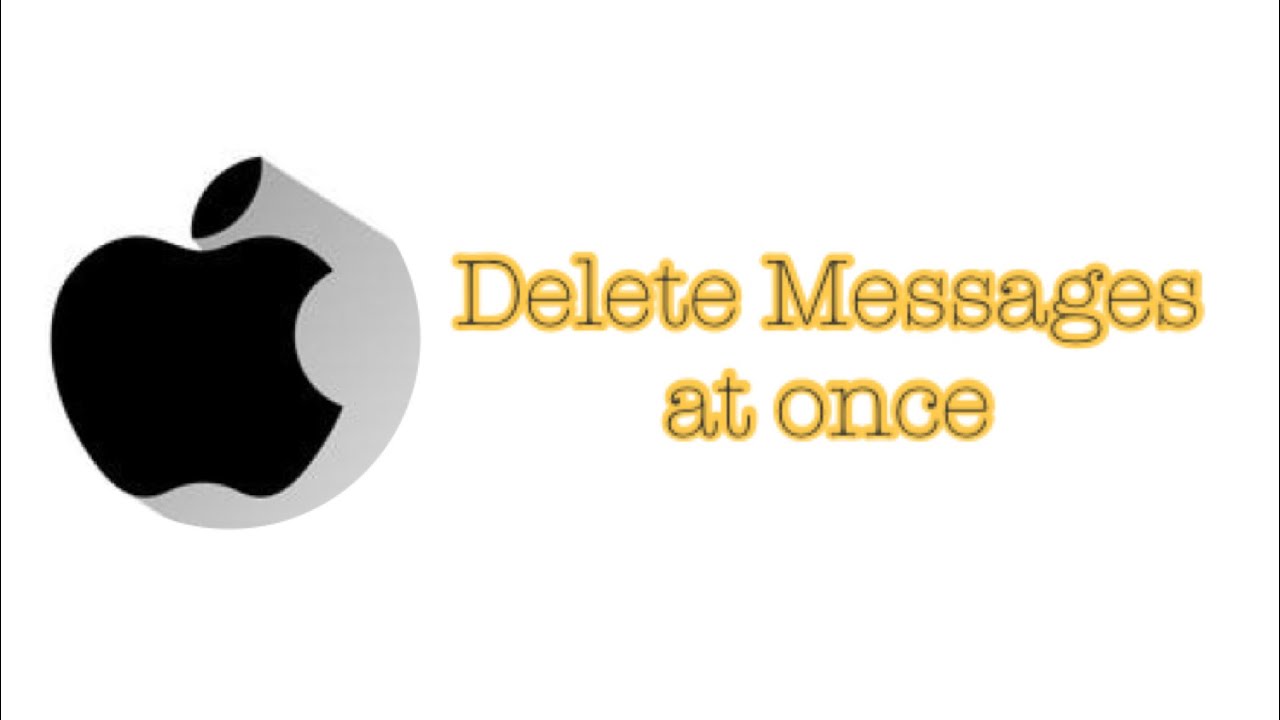 How To Delete Messages At Once On Iphone YouTube How To Delete Messages At Once On Iphone YouTube