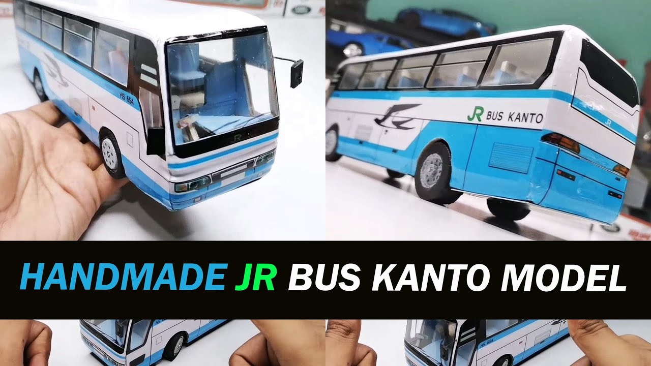 Handmade JR Bus Kanto Diecast Model Bus | Miniature Bus Models in Sri ...