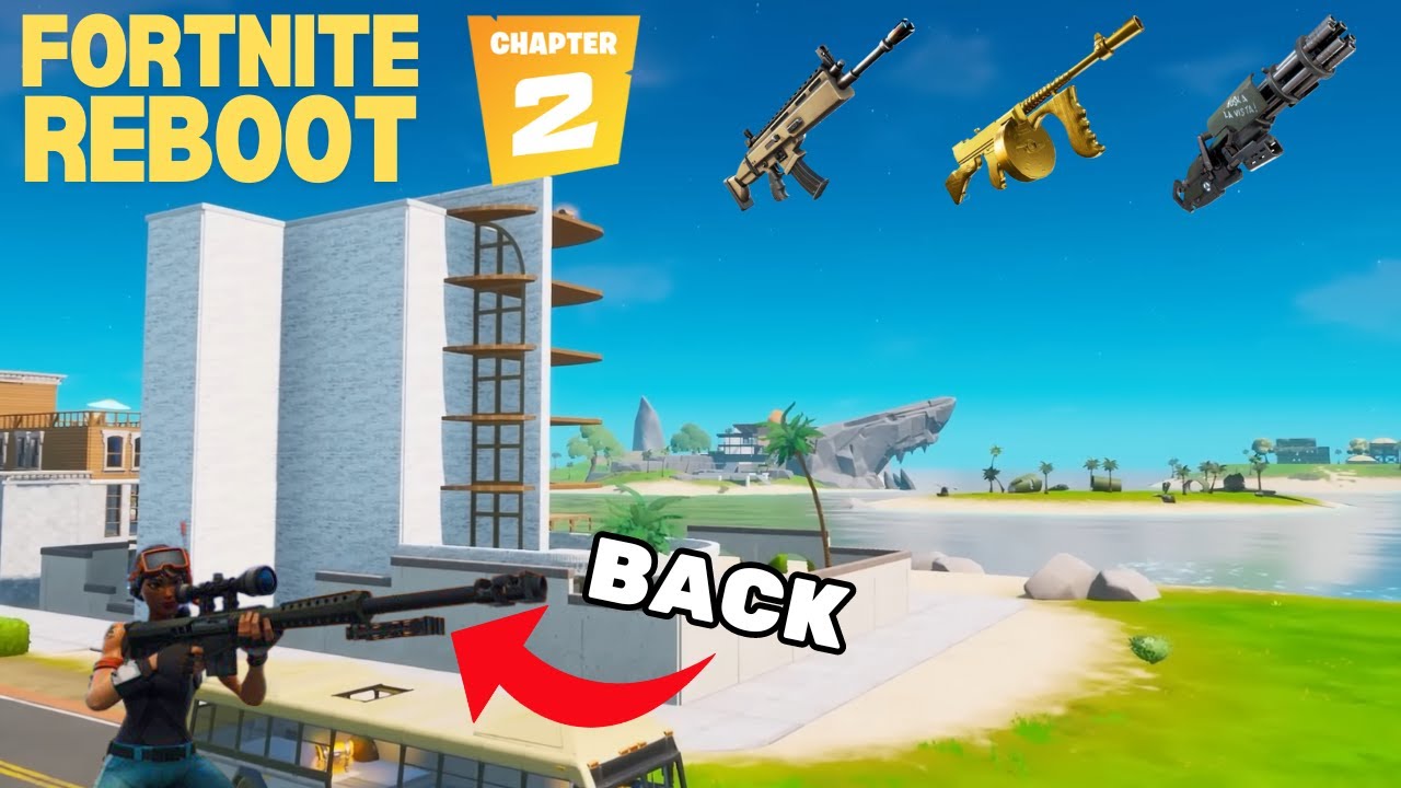 Playing A Fortnite Fan-made Game BY SypherPK (Fortnite: Reboot Chapter ...