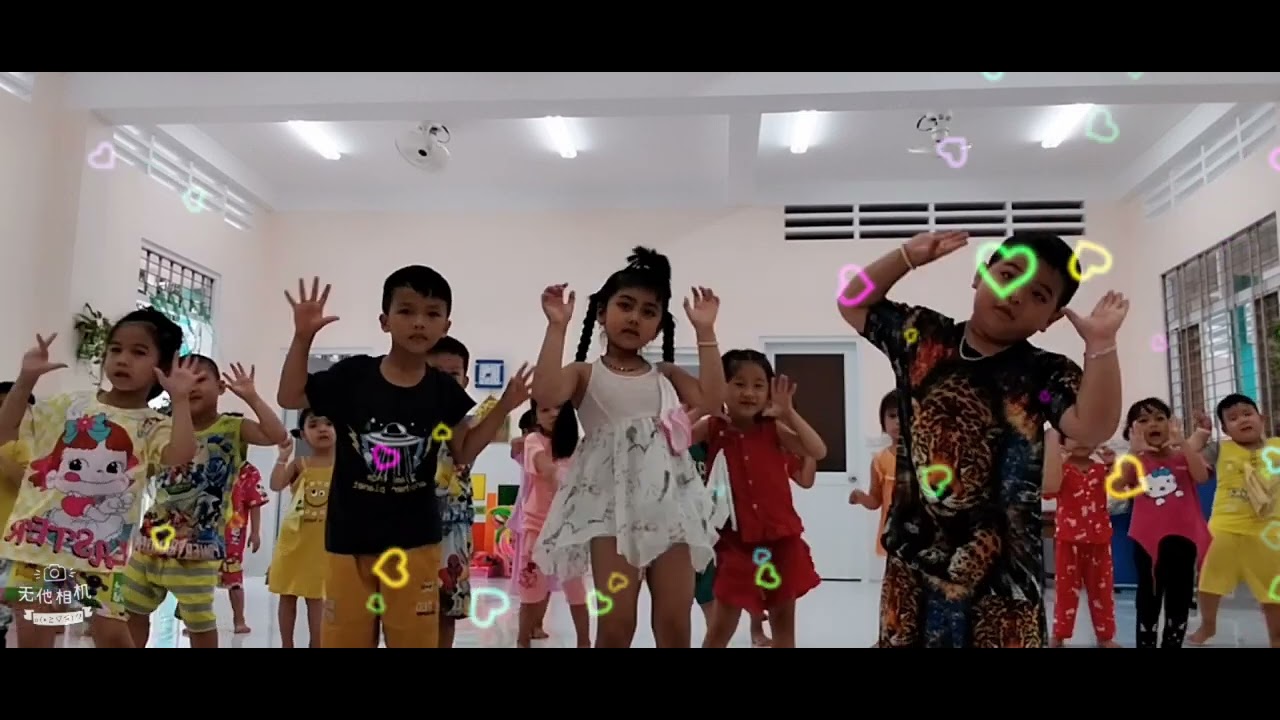 HOA MAI KINDERGARTEN- SAY MEOW MEOW LEAF CLASS 3 - YouTube