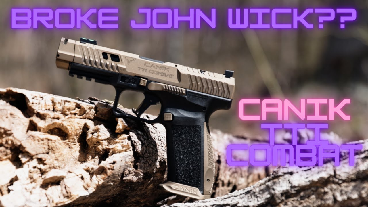 New! Canik TTI Combat! // Broke John wick blaster. - YouTube