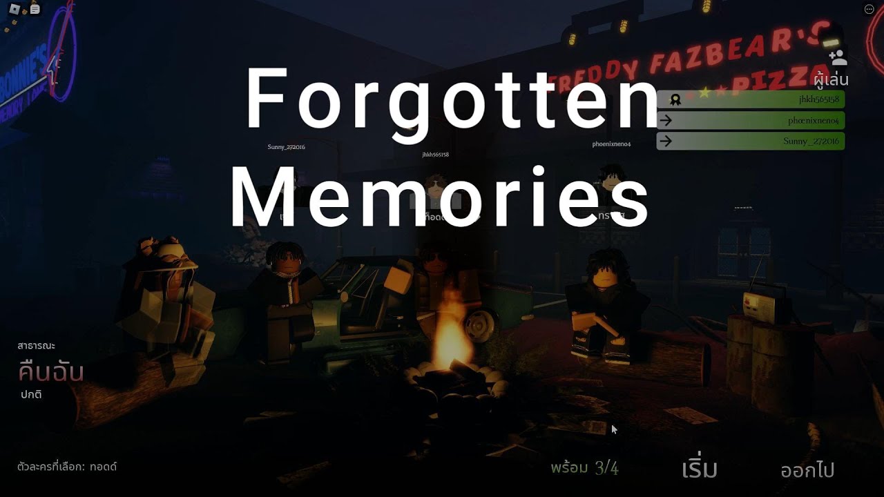 Roblox Forgotten Memories ร้าน freddy fazbear สุดน่ากลัว #roblox # ...