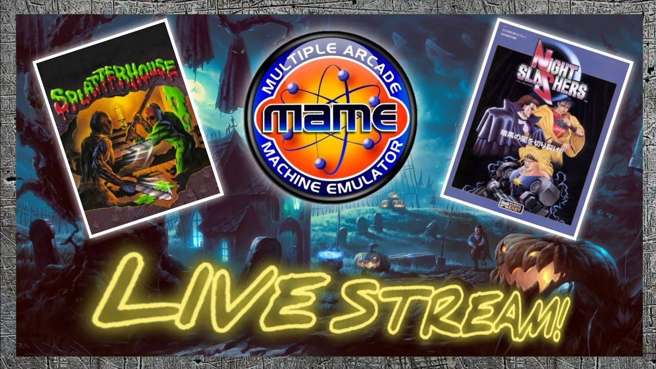 LIVE! Horror Arcade Double Feature! - Splatterhouse & Night Slashers ...