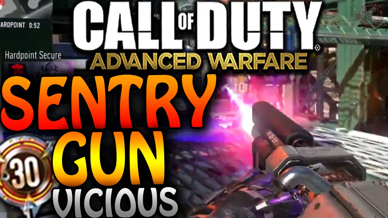 COD AW - "SENTRY GUN" VICIOUS MEDAL - 30 Kills without dying w/ Sentry ...