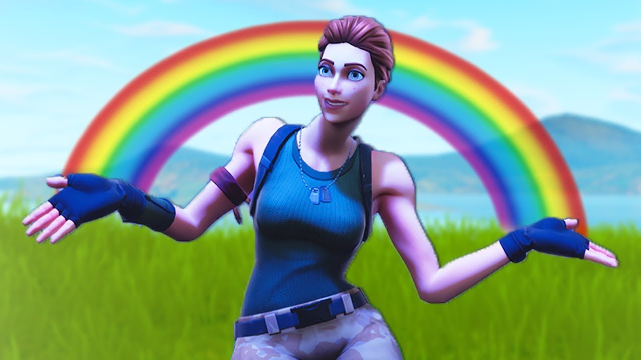 The *RANDOM SKIN* Challenge In Fortnite Battle Royale! - YouTube