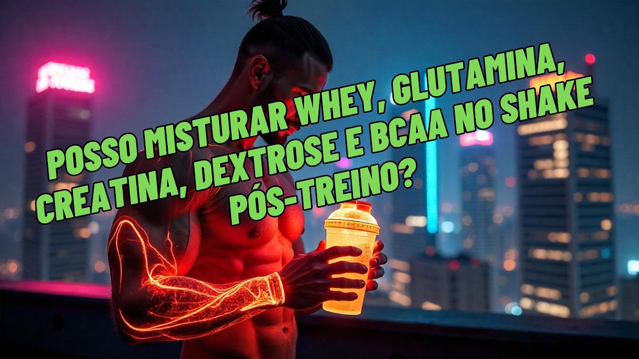 POSSO MISTURAR WHEY, GLUTAMINA, CREATINA, DEXTROSE E BCAA NO SHAKE PÓS ...