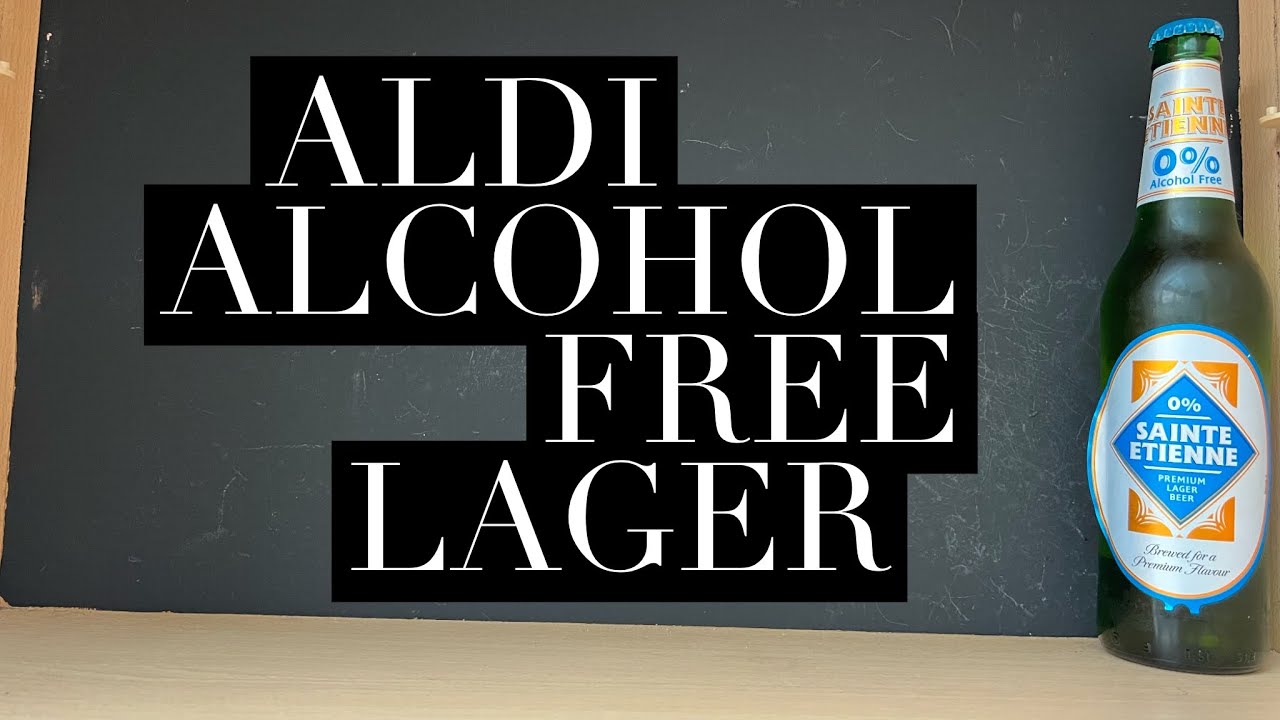 Aldi Sainte Etienne Lager 0% Alcohol Free Beer Review , Aldi Alcohol ...