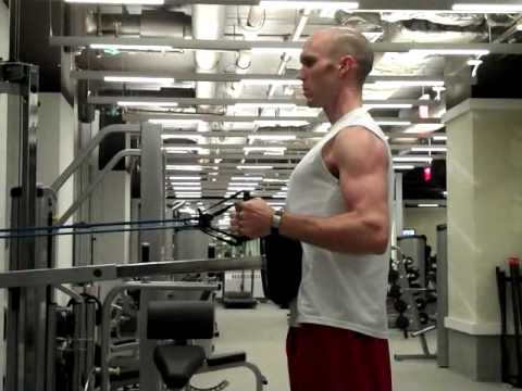 Isometric Standing Row - YouTube