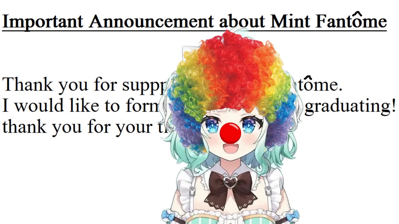 Maid Mint Important announcement!!! [Mint Fantome] - YouTube