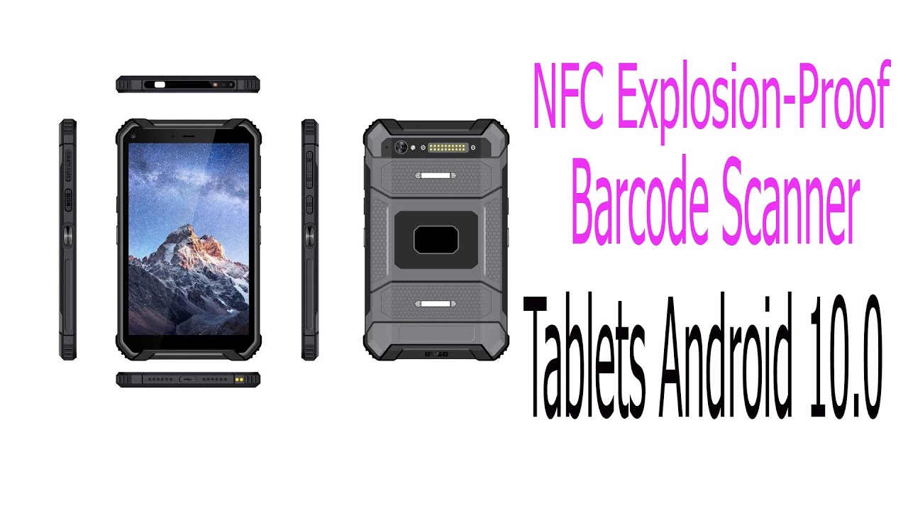 NFC Explosion Proof Barcode Scanner Android 10 Review 2021 - YouTube