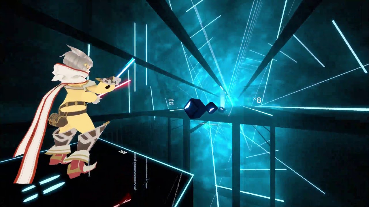 Beat Saber Avatar Test - YouTube