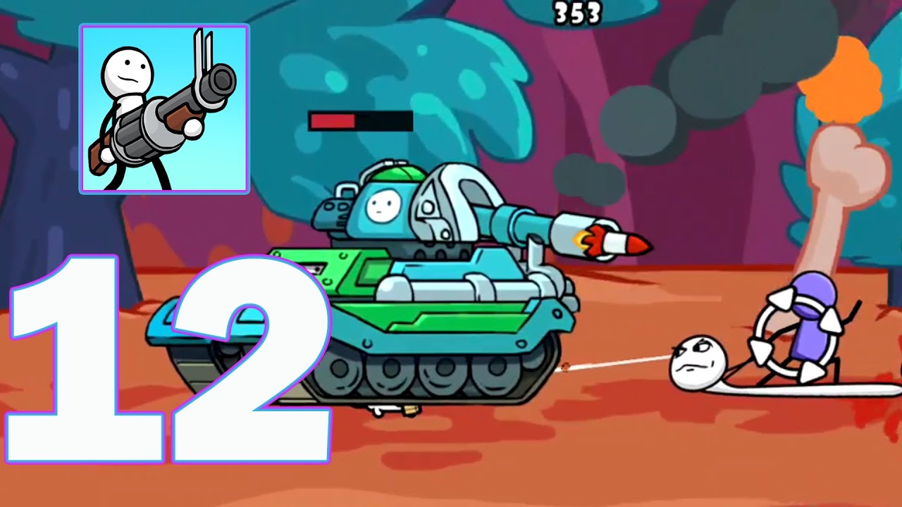 One Gun: Stickman Part-12 Walkthrough | Gameplay - YouTube