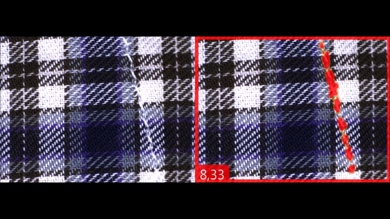 Deep Learning Machine Vision textile inspection - YouTube