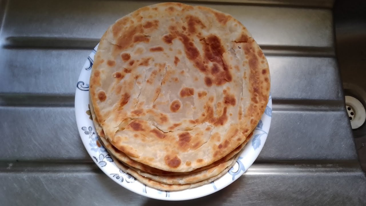 SIMPLEST RECIPE FOR LAYERED CHAPATI. - YouTube