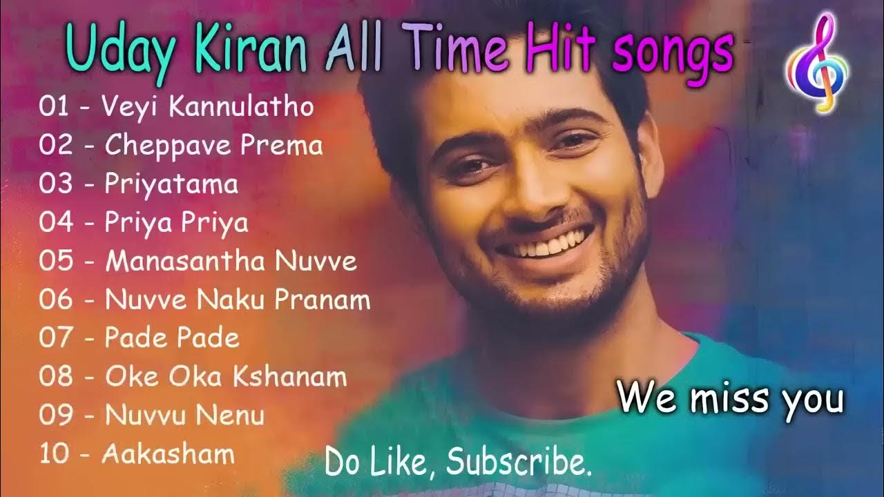 Uday kiran top 10 all time hit songs | Telugu Songs | Jukebox Vol 01 #udaykiran #adityamusic ...