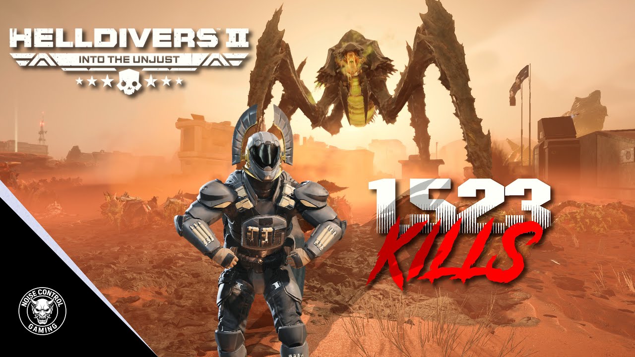 Helldivers 2: 1,523 Kills | 1080p + Custom Music + Live Discord Banter ...