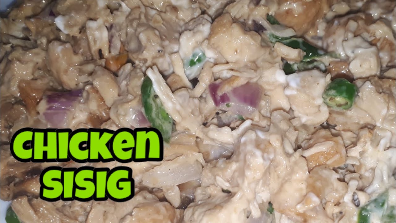 Chicken Sisig/ Quick and Easy to cook / OFW Life - YouTube